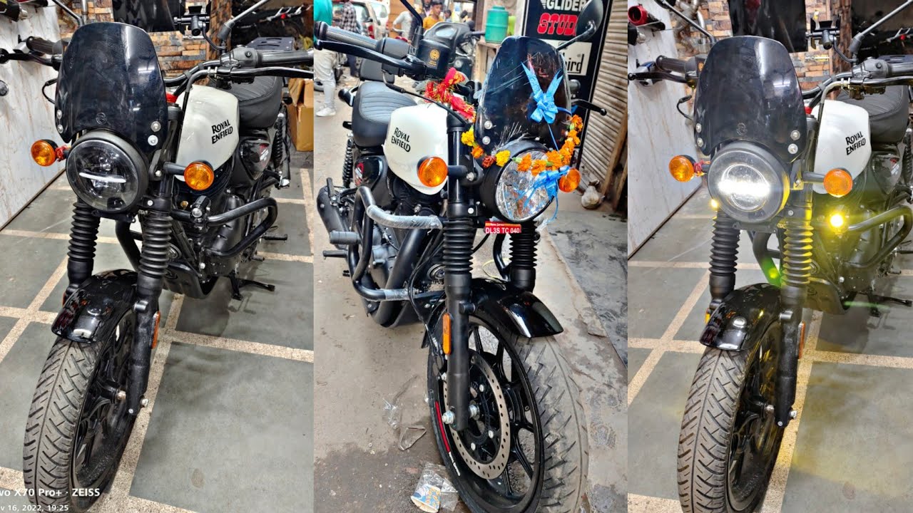 hunter 350 best modification | hunter 350 practical video - YouTube