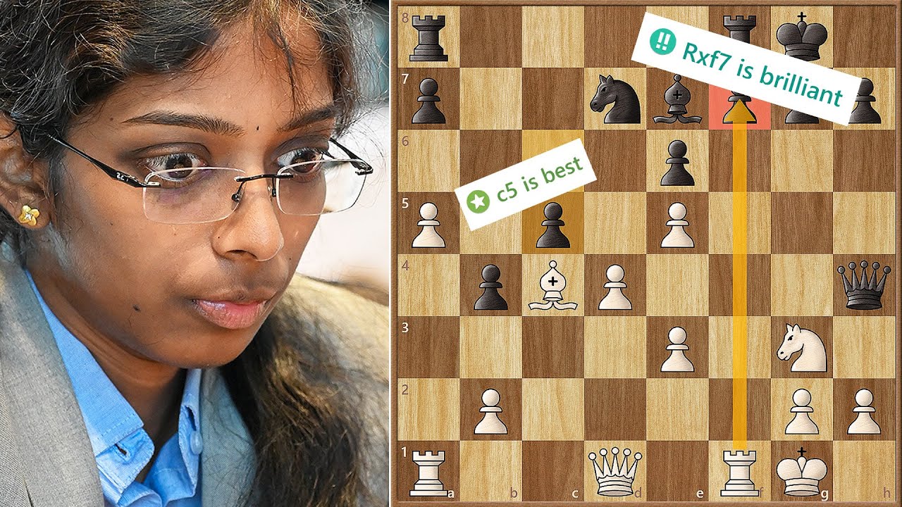 Deadly Attack Out Of Nowhere! || Vaishali vs Donchenko || Biel Chess ...