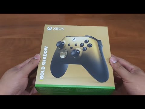Gold Shadow Special Edition Xbox Controller - UNBOXING! - YouTube