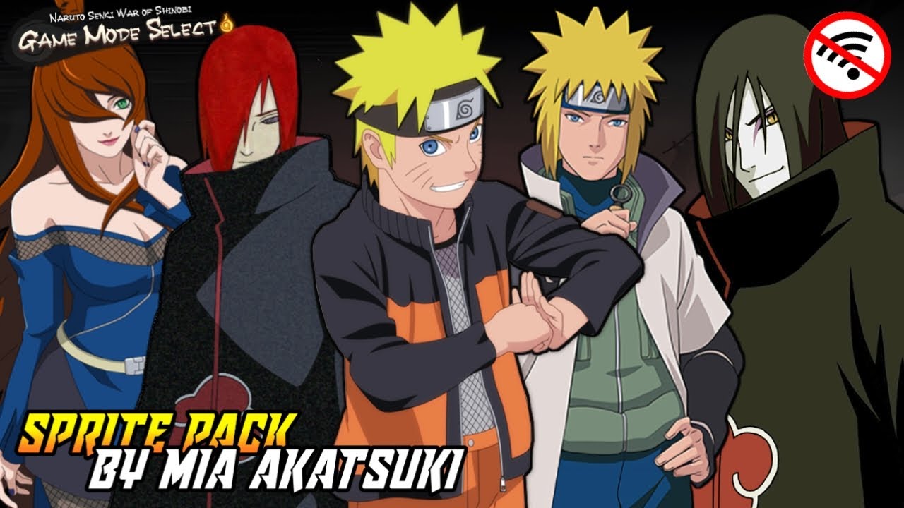 Share Sprite Pack V3 By Mia Akatsuki |🔹Old Sprite | Original Sprite Naruto Senki - YouTube