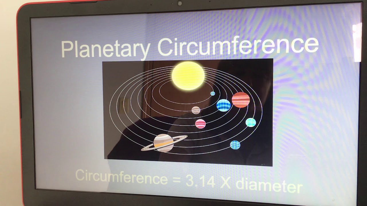 Online learning: Planetary Circumference. An interactive Math and ...
