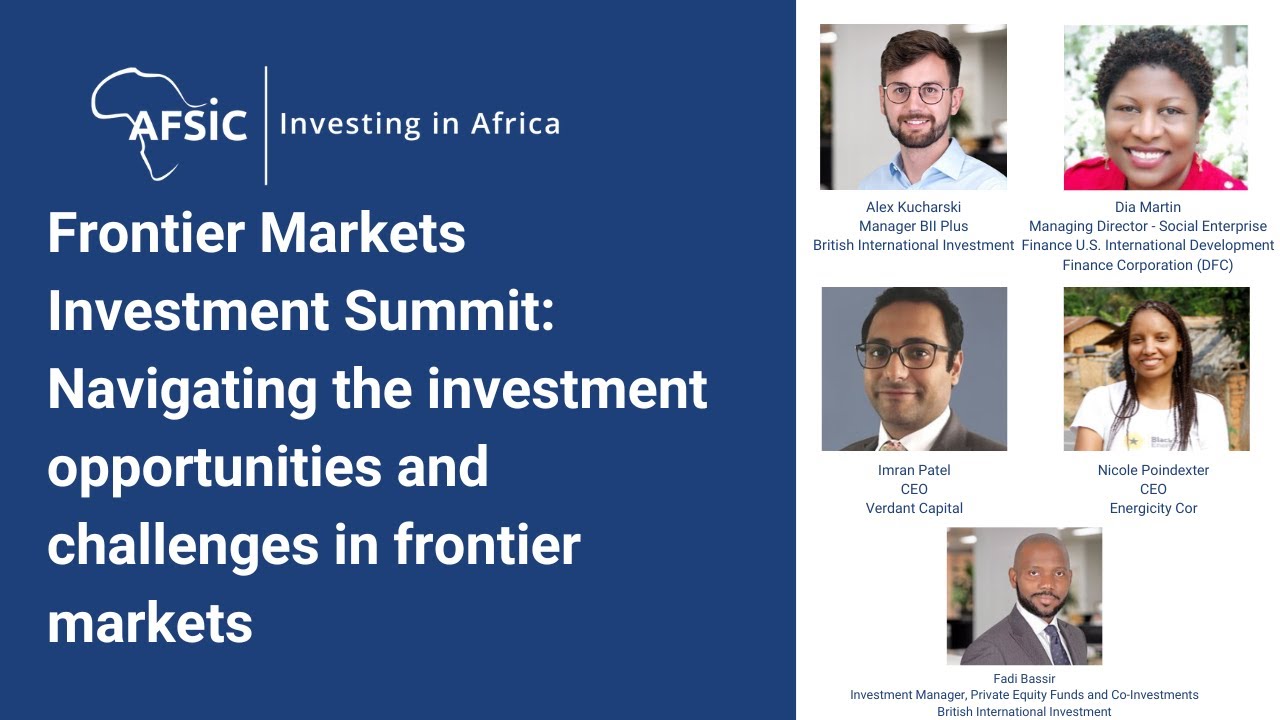 Frontier Markets Investment Summit Navigating the investment ...