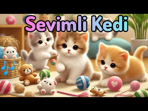 😺Sevimli Kedi 🎶. Çocuk şarkısı