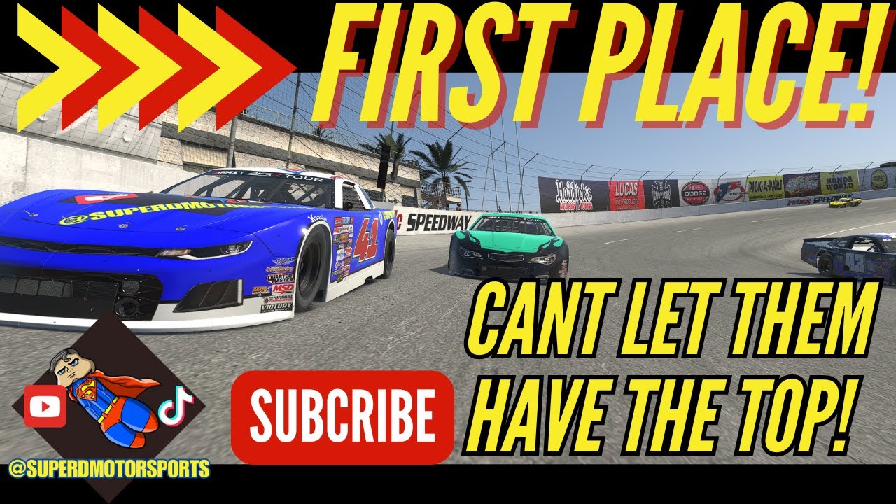 LATE MODEL STOCK CAR - IRWINDALE SPEEDWAY - IRACING GAMEPLAY - YouTube