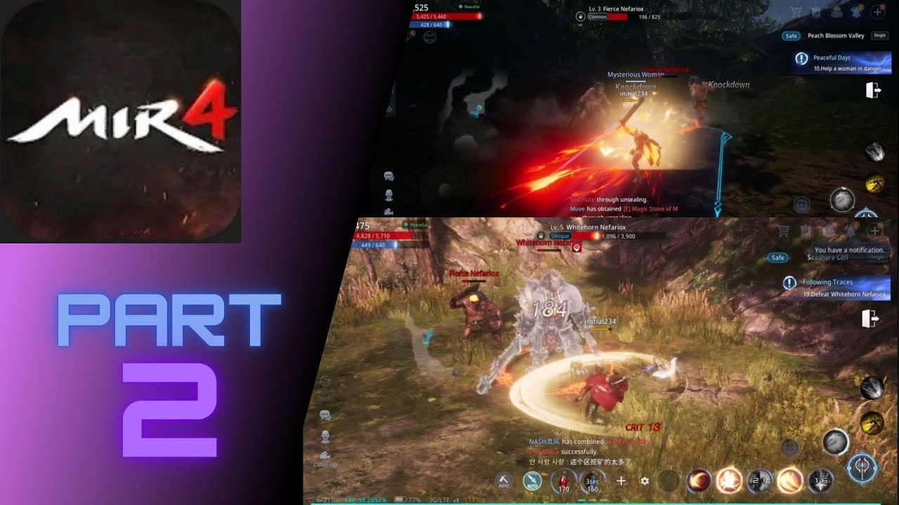 Mir4 Gameplay Walkthrough Part 2 - YouTube