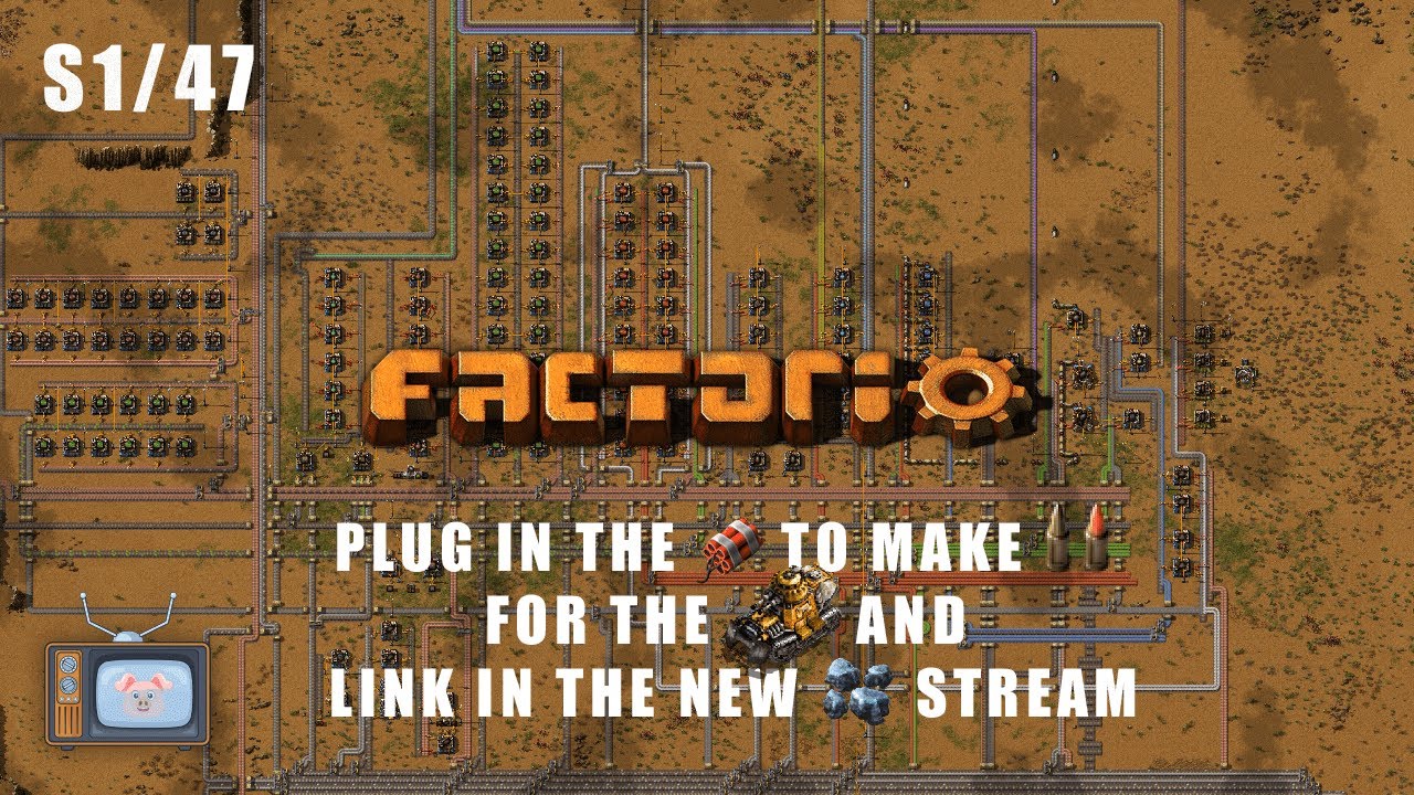 Factorio:[S1/47 - Plug in the explosives to make shells for the tank & link in the new ore ...