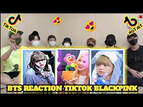BTS REACTION TIKTOK BLACKPINK PART18 [FANMADE] 💗💜