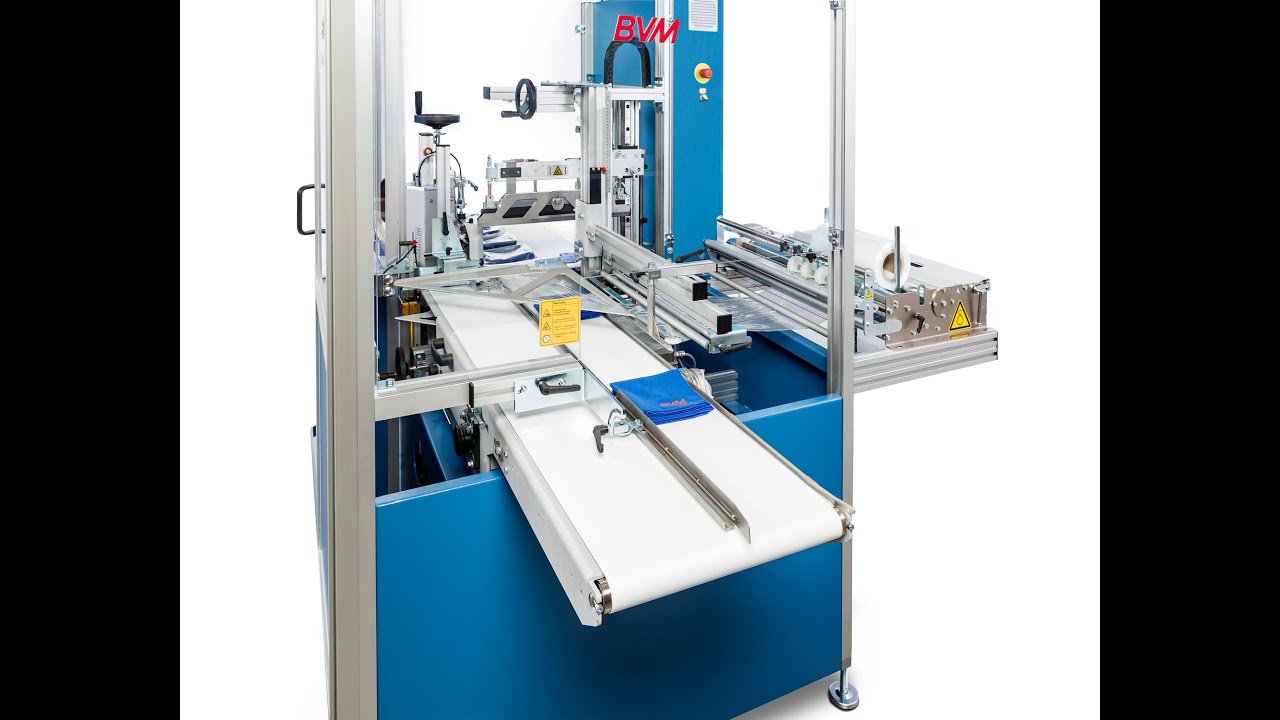 ADPAK BVM COMPACTA 5022 SMALL E COMMERCE BAGGER - YouTube