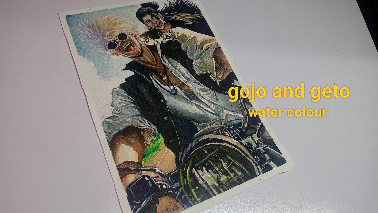 "Gojo & Geto Watercolor Fanart | Jujutsu Kaisen Art | Anime Painting ...