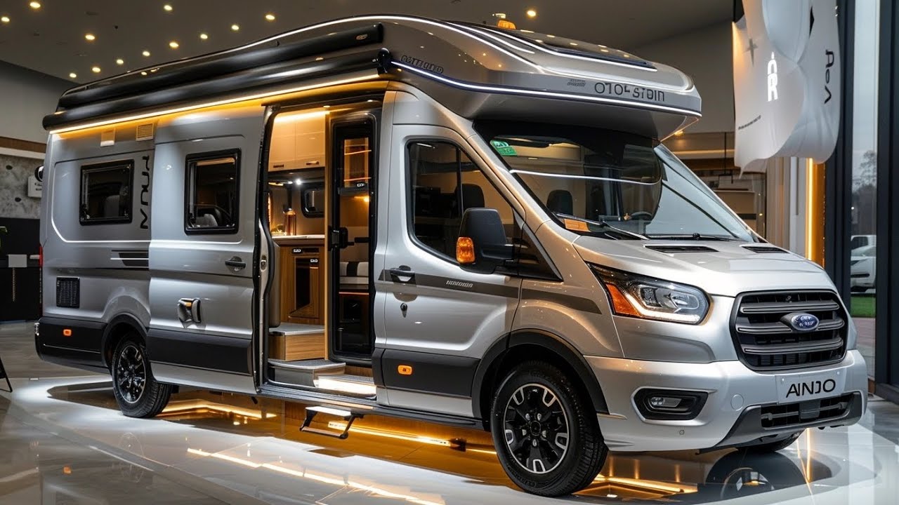 New 2025 Ford Transit Trail Camper Van 4x4: Power and Cabin is bigger ...