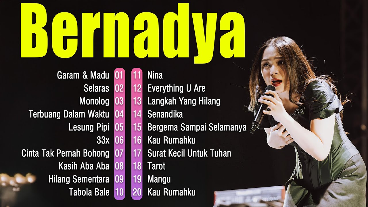 BERNADYA - Song Playlist | lagu galau (2025) |The Best Of Bernadya ...