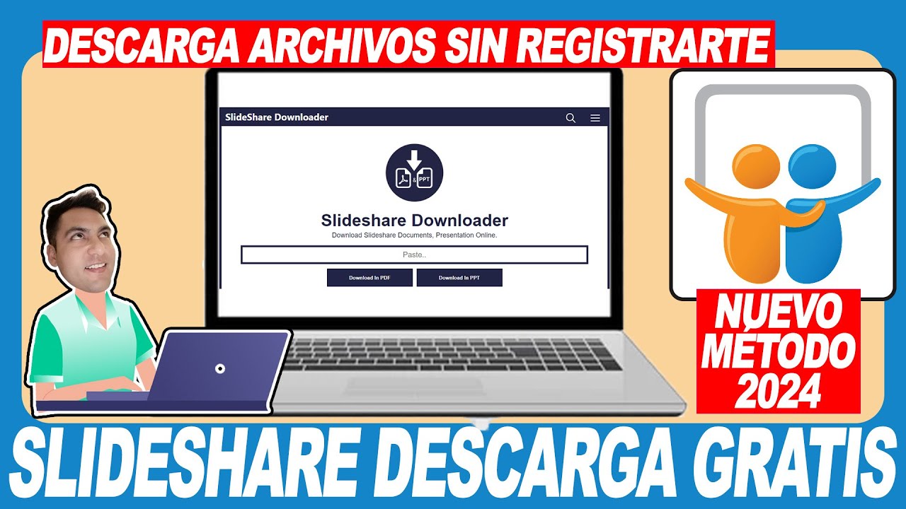 Descarga de slideshare sin registrarte, cualquier archivo | Tutorial | felix_ed - YouTube