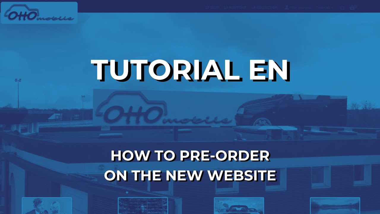 How to Pre-order on the new website ⎟ TUTORIAL - YouTube