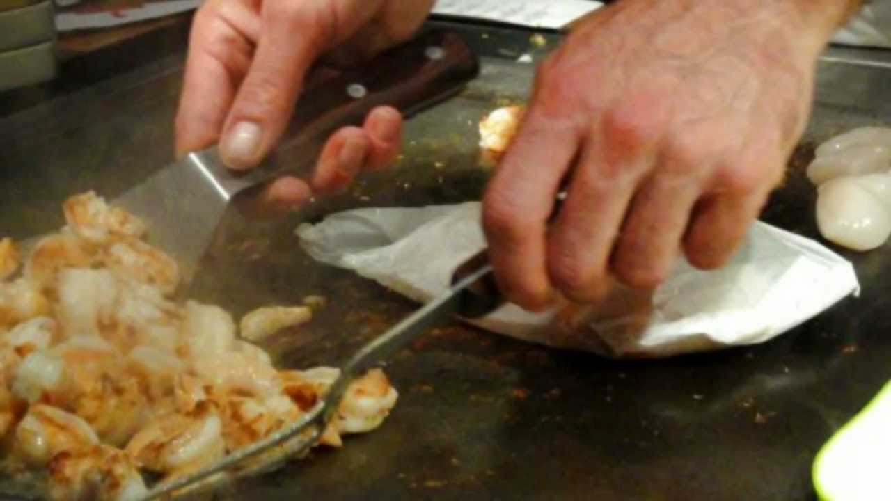 Benihana en Miami Beach - YouTube