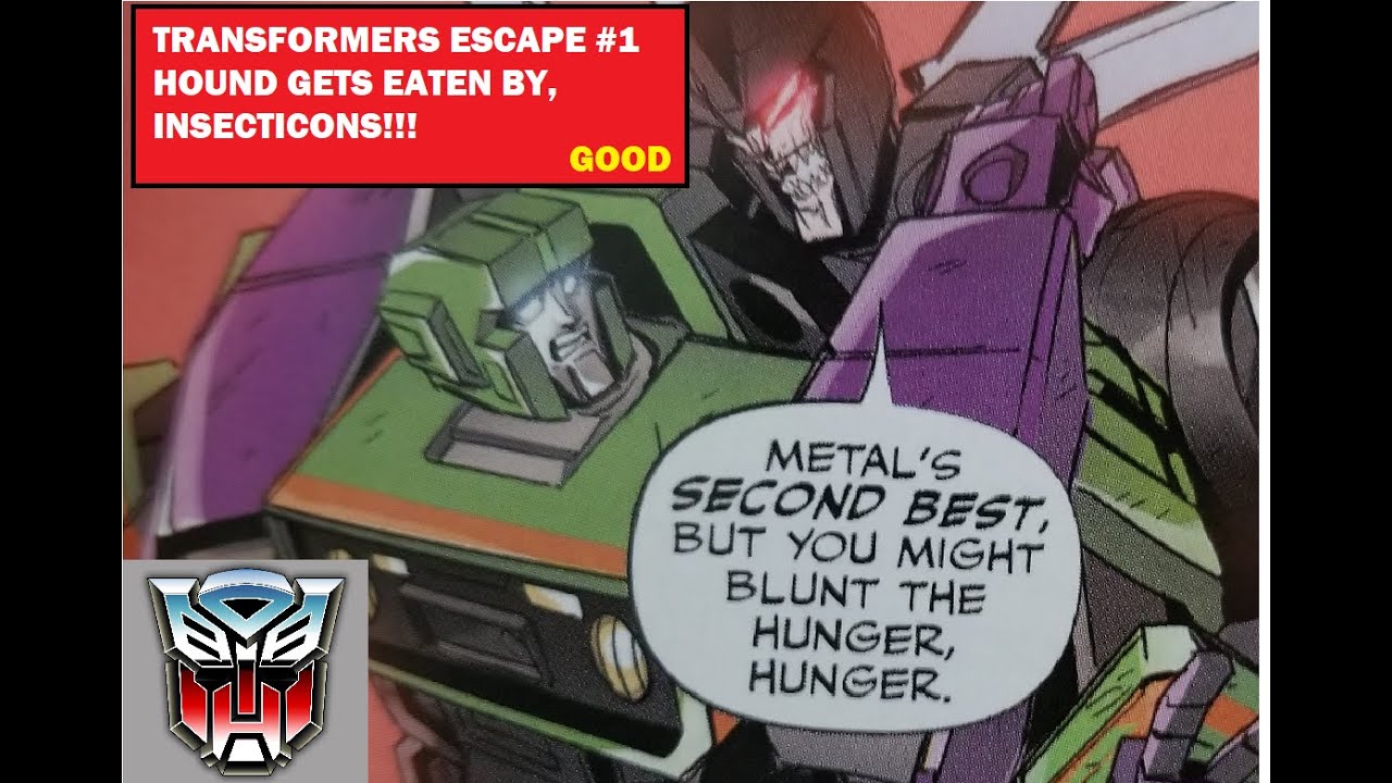 IDW: TRANSFORMERS ESCAPE #1- Setting The Scene For An Escape - YouTube