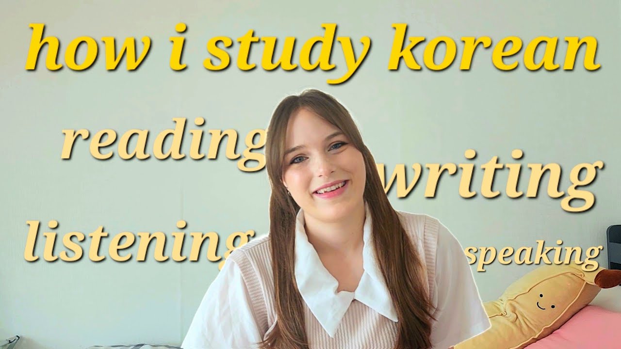 how I self study korean as a beginner | my korean level 2023 - YouTube