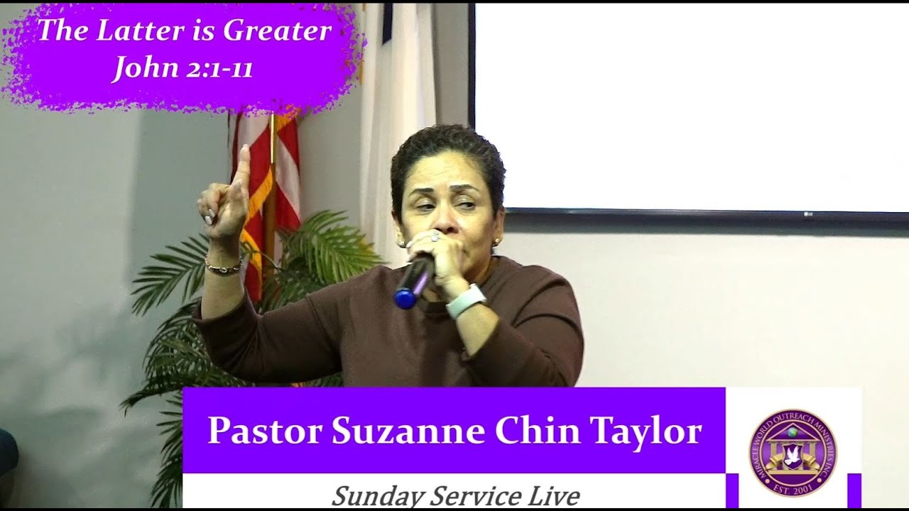 MWOM Sunday Service LIVE | | Jan 14 2024 | | Pastor Suzanne Chin Taylor ...
