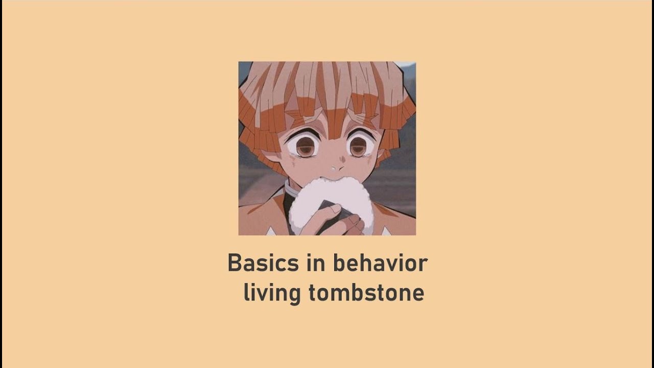 Basic in behavior - living tombstone (lyrics) | {slowed} - YouTube