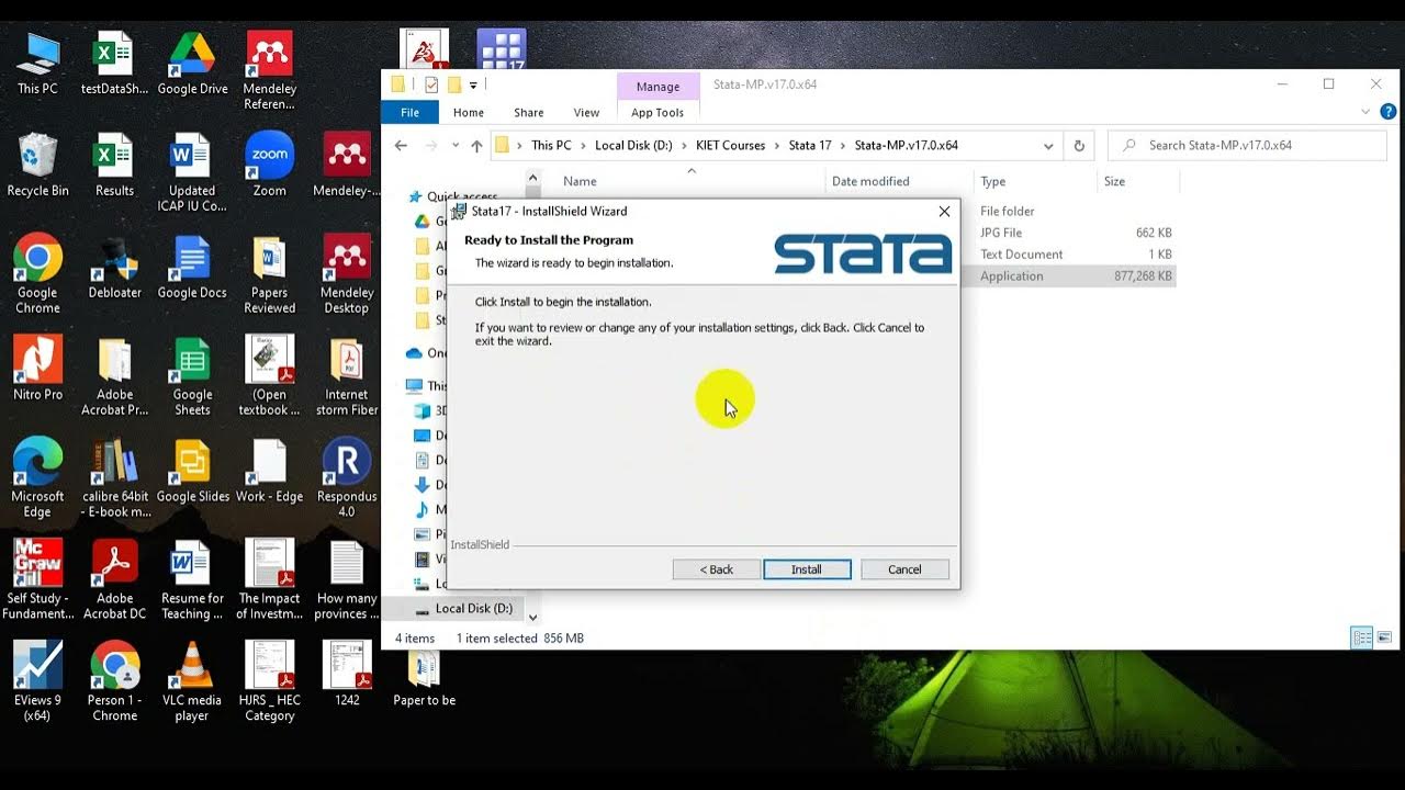 Stata Installation Video Guide - YouTube