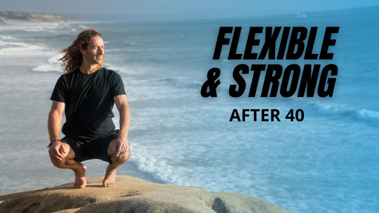 Three beginner movements for a FLEXIBLE STRONG body AFTER 40 - YouTube