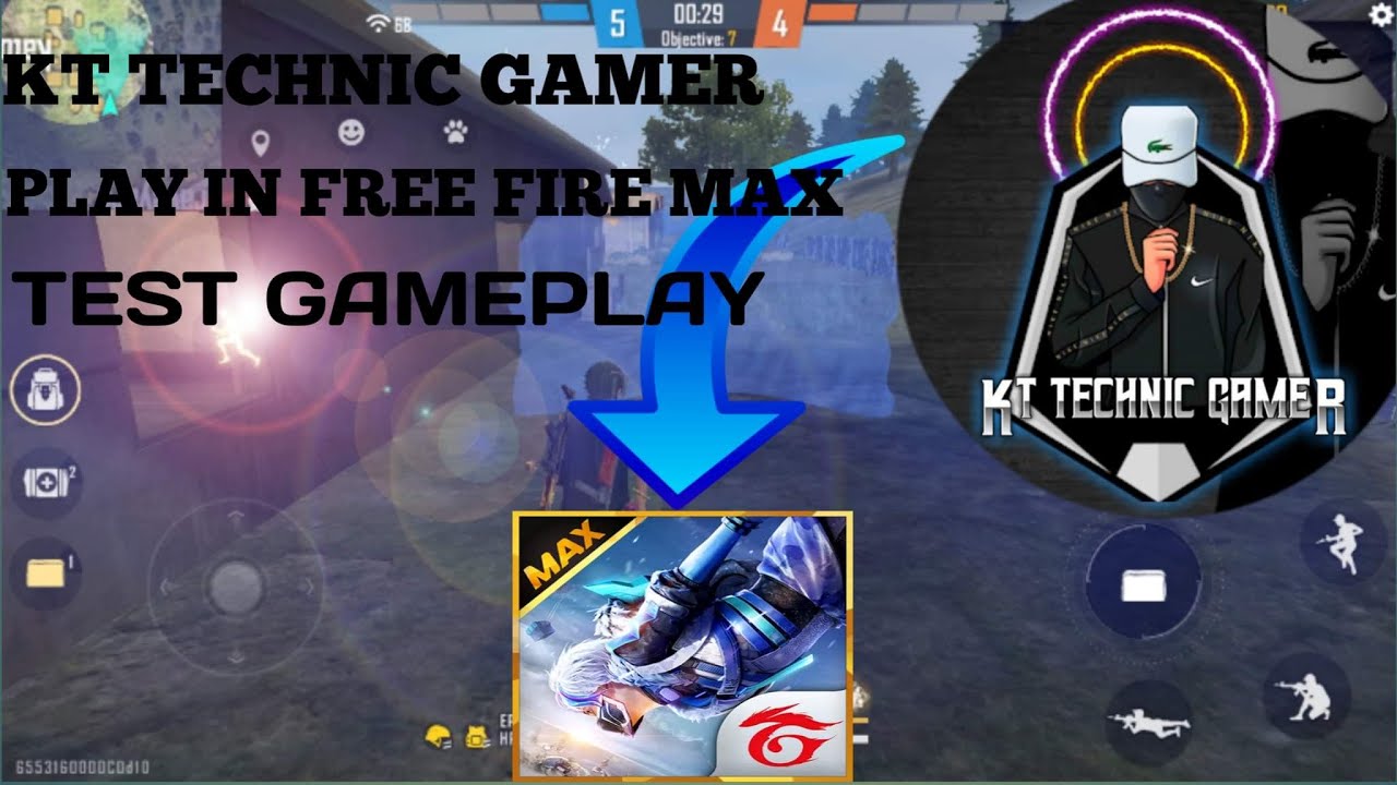 First Trying Gameplay in Free Fire Max 2021 ।। KT TECHNIC GAMER ...