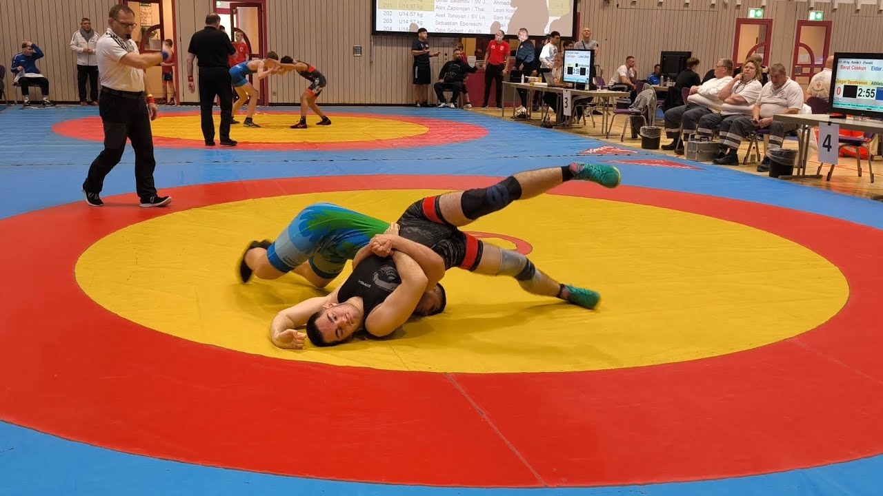 RINGEN PHILIPP-SEITZ-GEDÄCHTNISTURNIER 2024 (U17) 80kg | FS | COSKUN vs. ASADZADE - YouTube