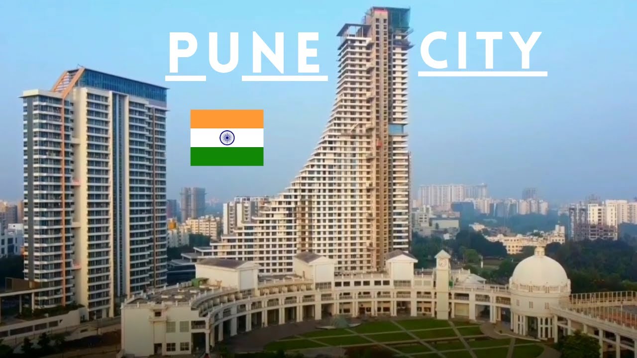 Pune city | Pune city drone view | Emerging City Of India | Pune city ...