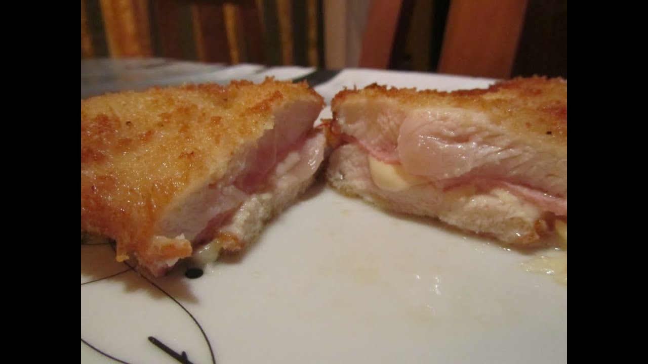 Filetes de pollo rellenos // stuffed chicken fillets - YouTube