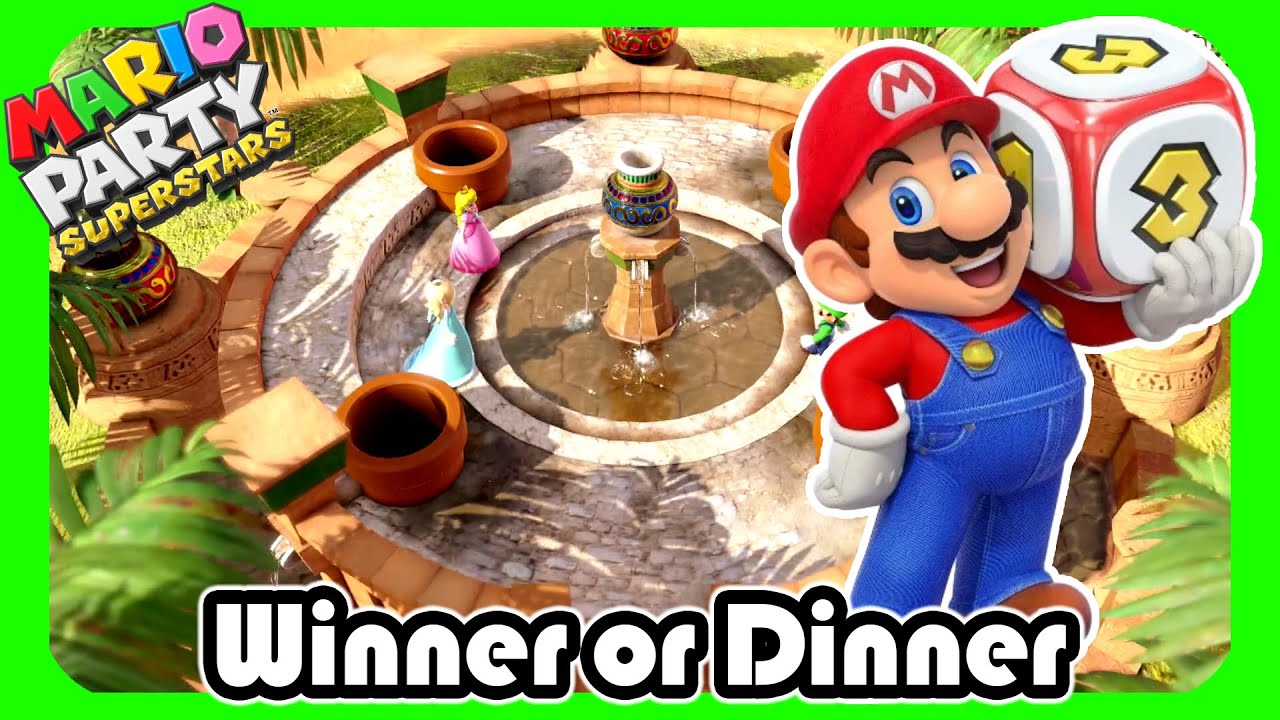 Mario Party Superstars - Winner or Dinner - YouTube