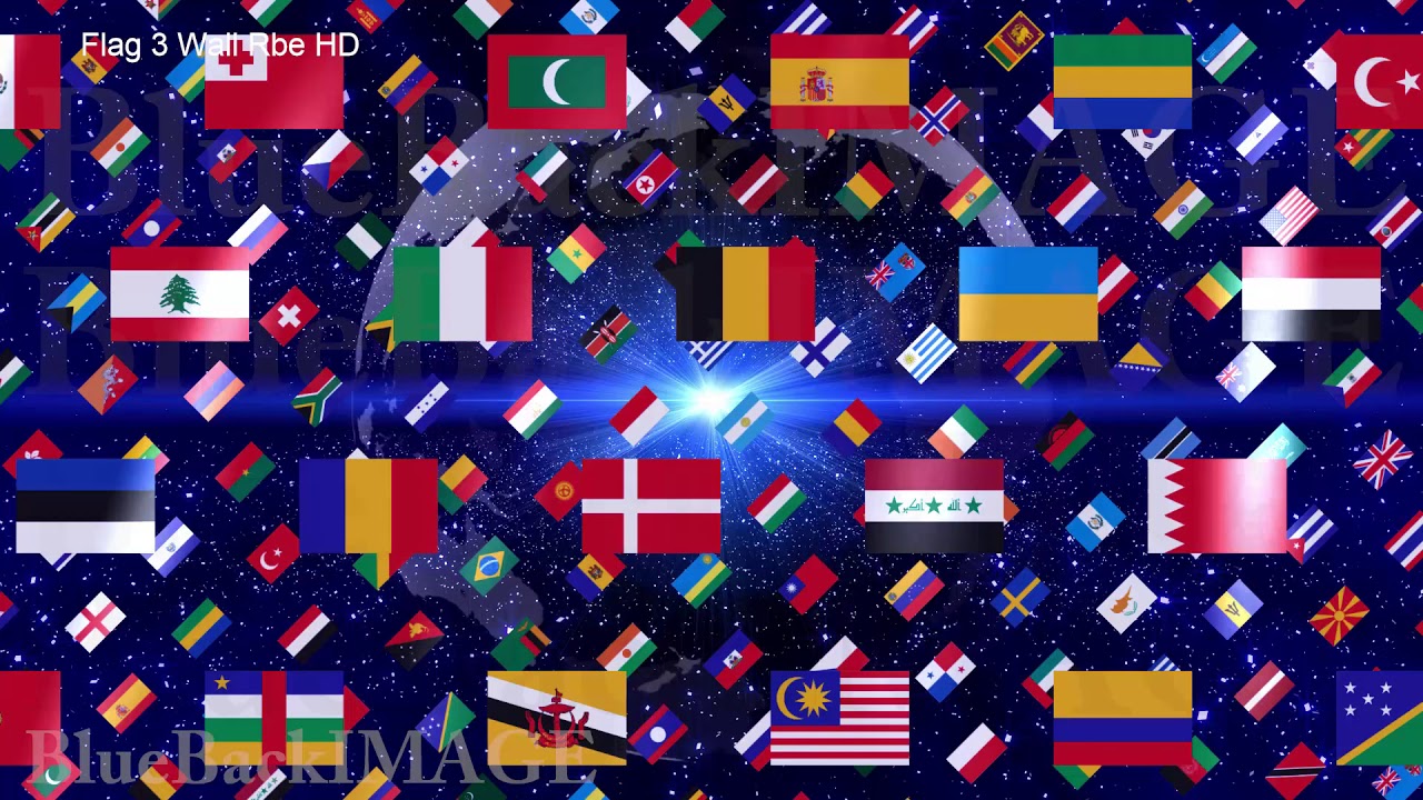 Stock Footage Flag National World NationalFlag Earth global space ...