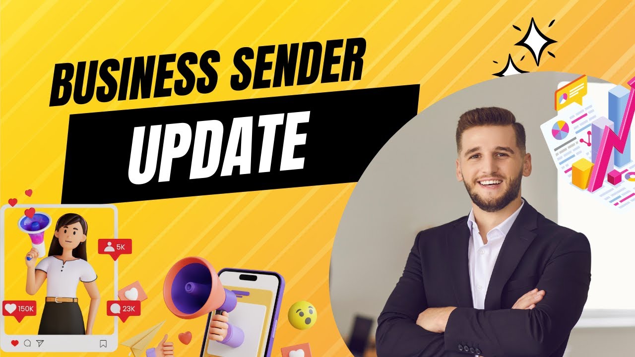 Business sender | Auto Updated Software | Best feature in Business ...