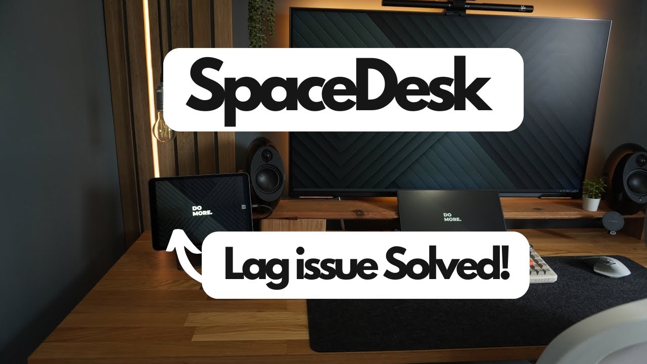 SpaceDesk Lag issue Solved #spacedesk #howto - YouTube