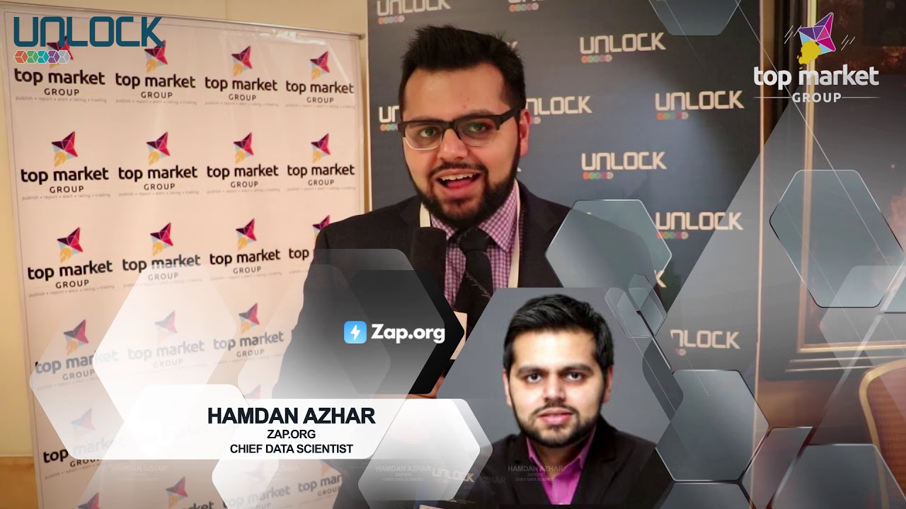 Hamdan Azhar - zap.org at UnlockBlockchain Forum Dubai - YouTube