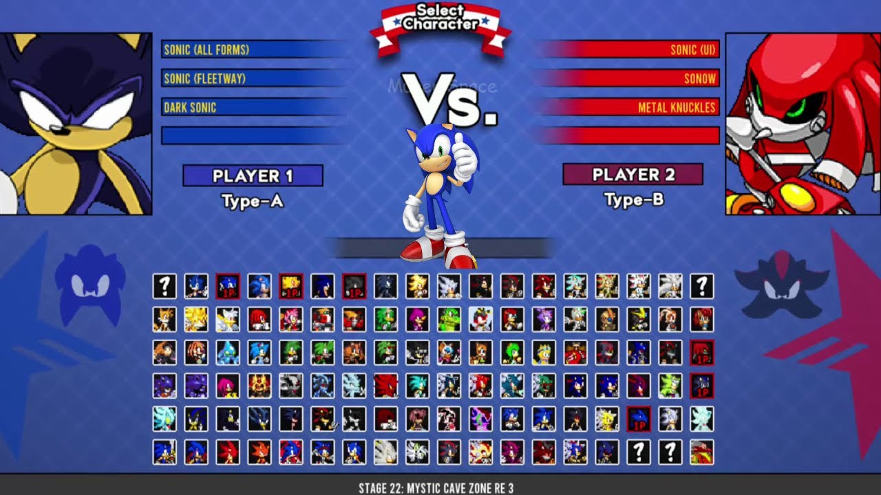 4 Shadow Team VS 4 Metal Sonic Team I Metal Shadow & Metal Knuckles ...