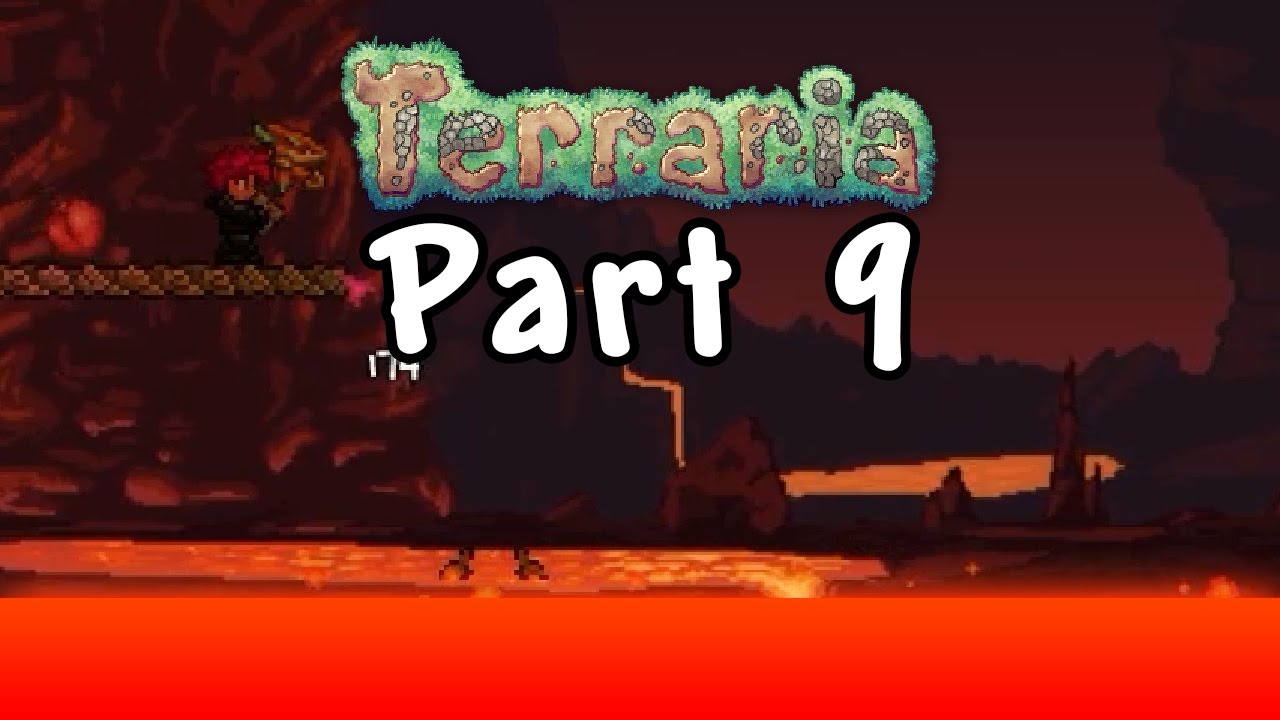 Terraria | Part 9 | Building a Bridge in Hell - YouTube