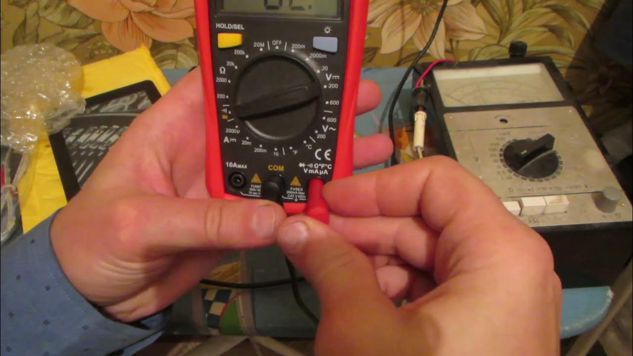 ЦЕШКА ЦИФРОВАЯ прибор с датчиком температуры UNI-T UT33C+ - YouTube