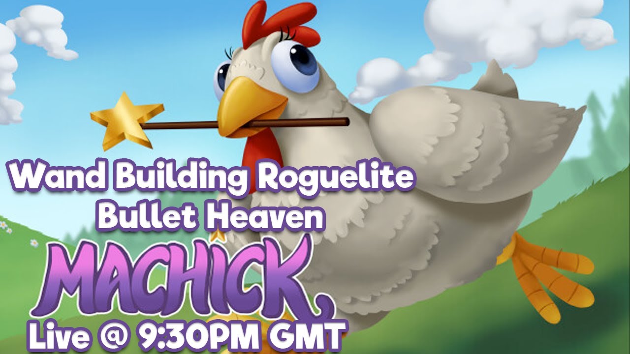 Machick - Wand Building Roguelite Live! - YouTube