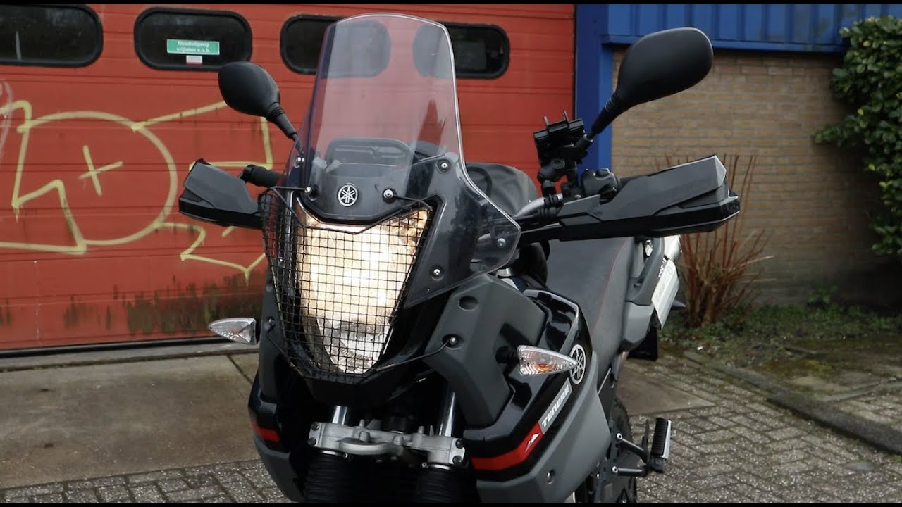 Yamaha XT660Z Ténéré modifications + riding Exan exhaust pure sound ...
