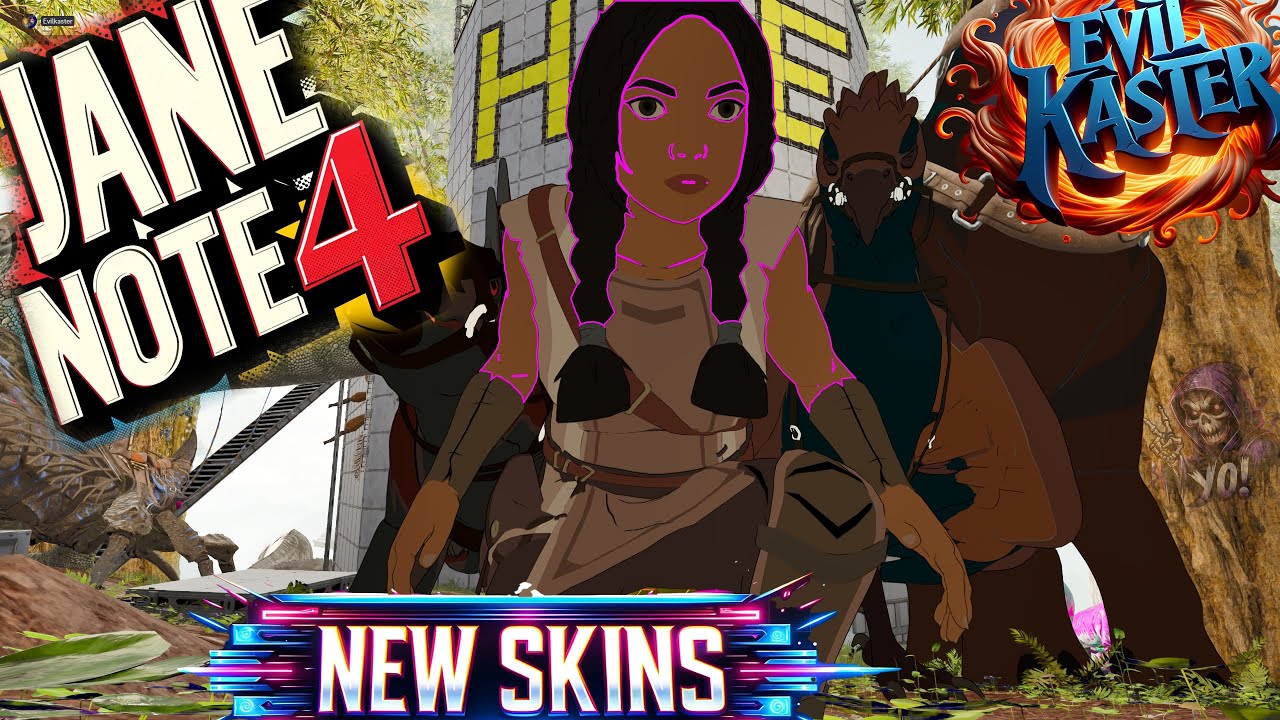 Dear Jane Explorer Note location #4 NEW SKINS AND NOTE!! ARK: Survival Ascended - YouTube