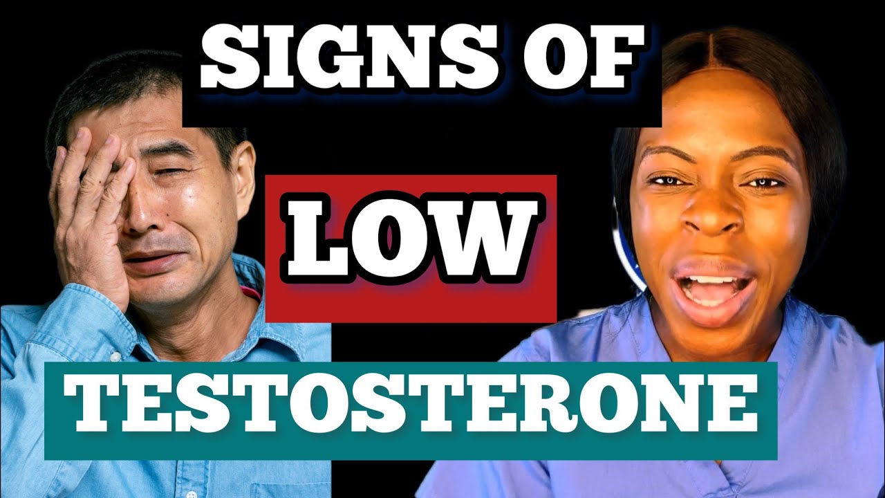 Signs to show he has low testosterone/Signs of low testosterone ...