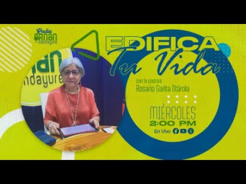 Edifica Tu Vida - Pastora Rosario Garita - YouTube