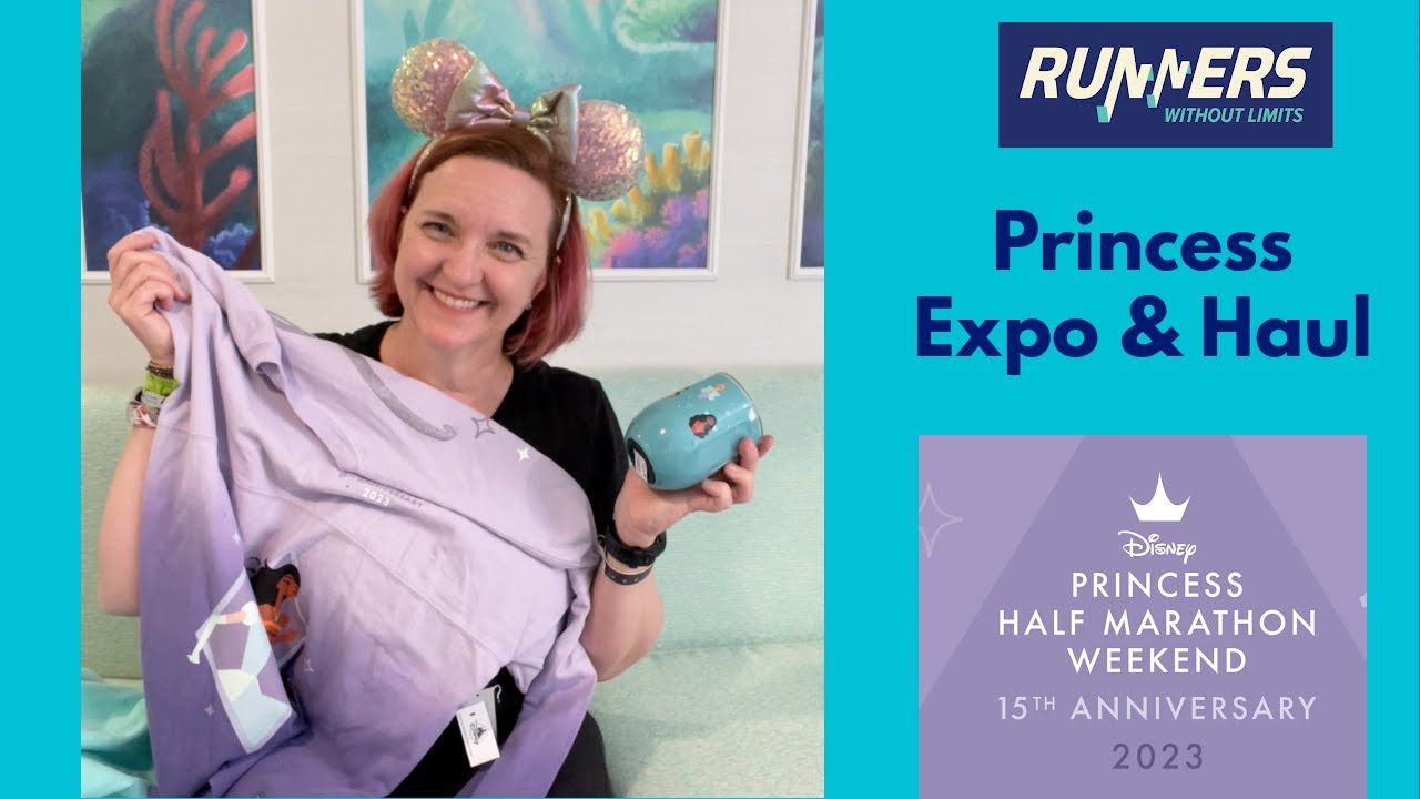 RUNDISNEY 2023 PRINCESS HALF MARATHON EXPO AND HAUL - YouTube