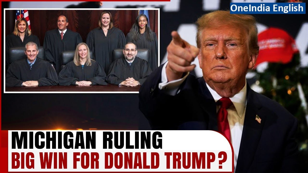 Michigan Court Upholds Trump's GOP Candidacy Amid Capitol Attack ...