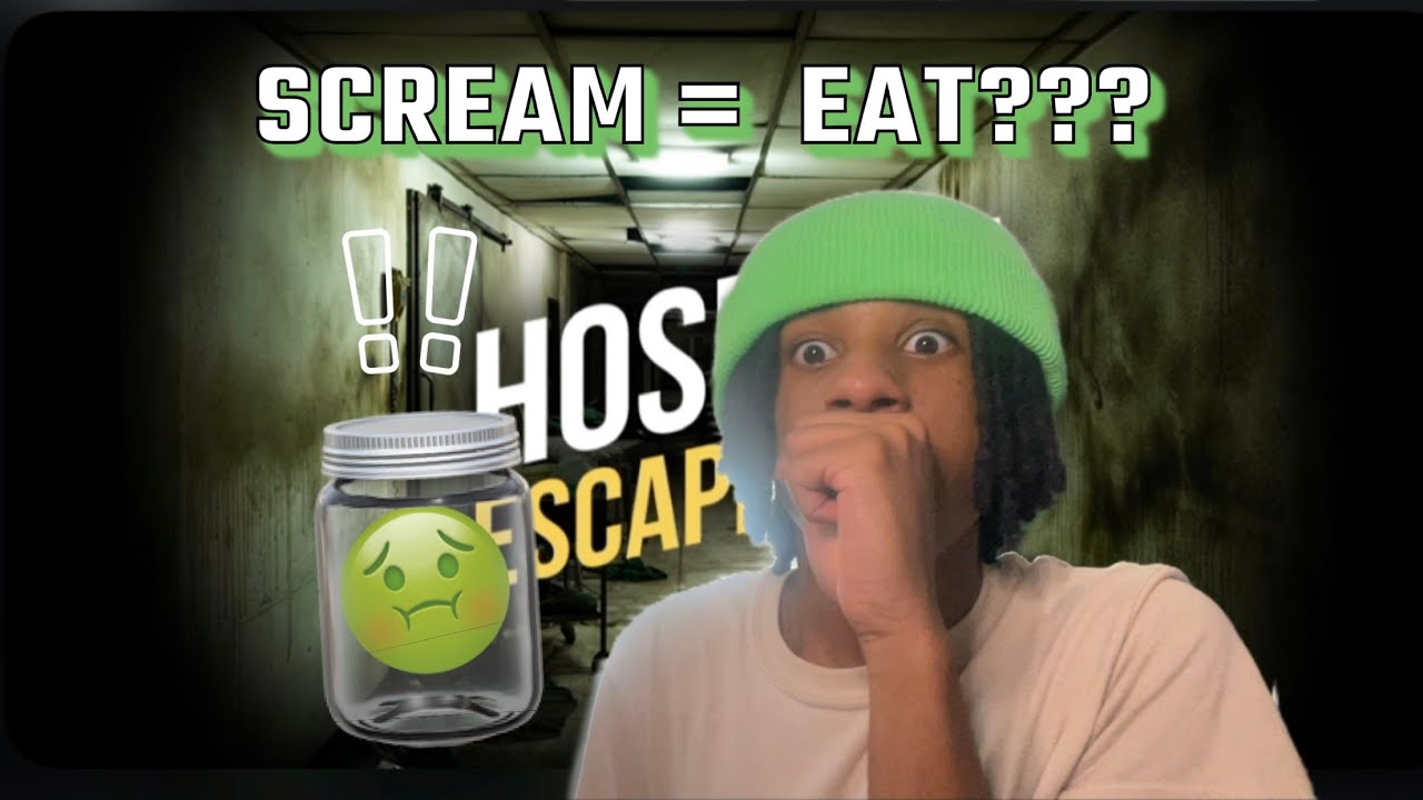 "SCREAM=EAT?" I Scary Hospital Escape I Challenge (Scream=Eat) - YouTube