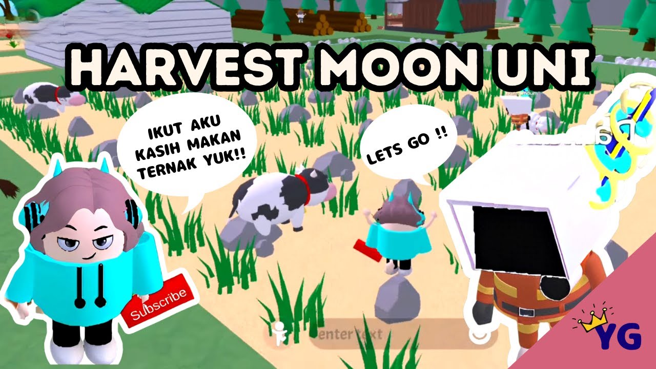 HARVEST MOON UNI - UNI CRAFT YOUR WORLD HARVEST MOON - YouTube