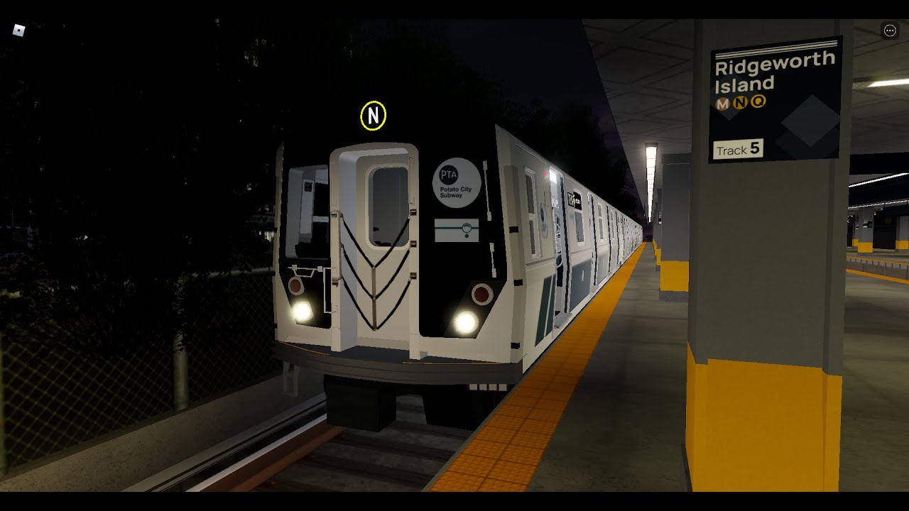 PTA: Callaghan Lines R153 (Admin Train) Ride (Myrtle Avenue - 17 Avenue ...