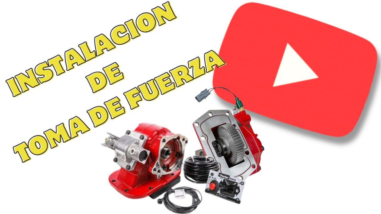 Toma de fuerza PTO TA para Ford F550 - YouTube