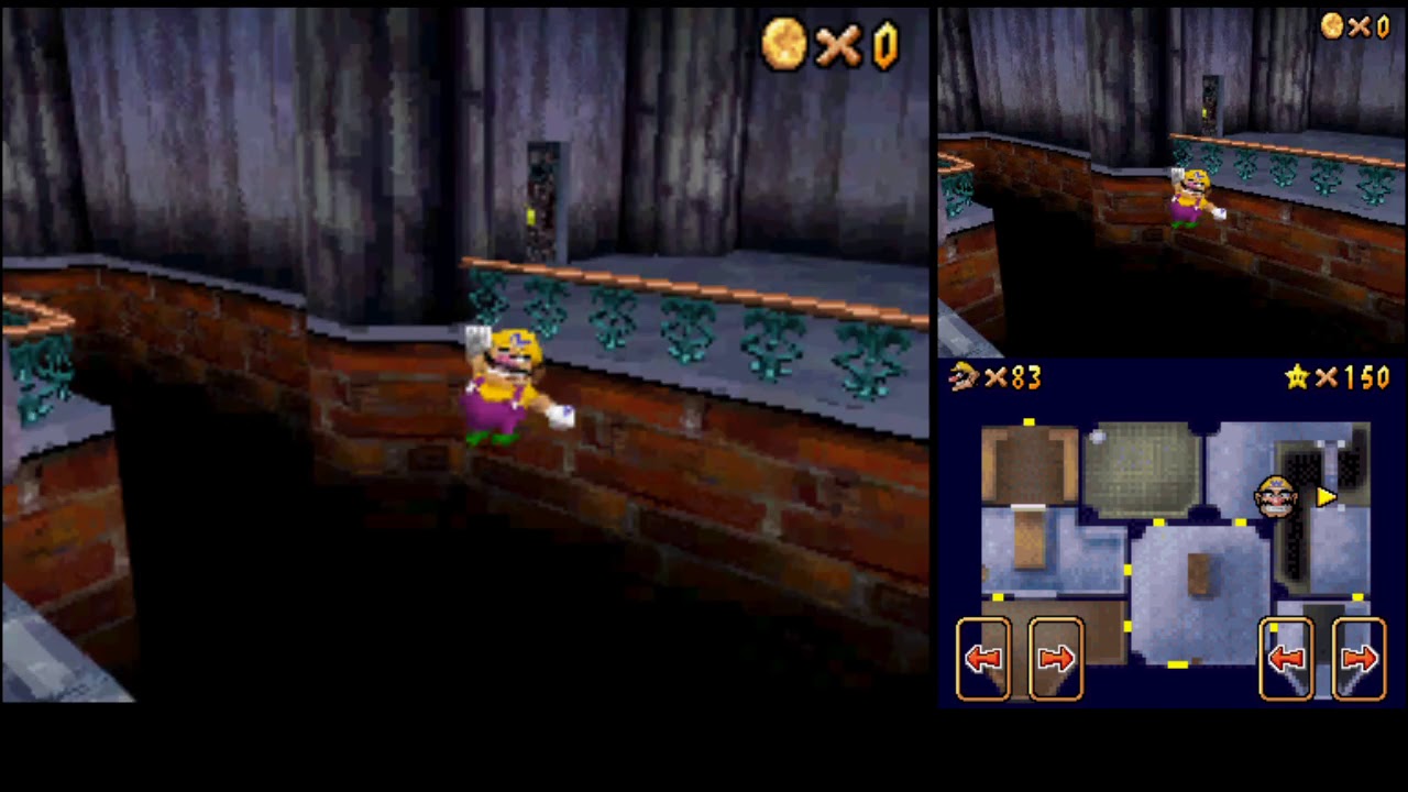 [SM64DS] BBH Switch Star in the Basement 31.52 Wario - YouTube