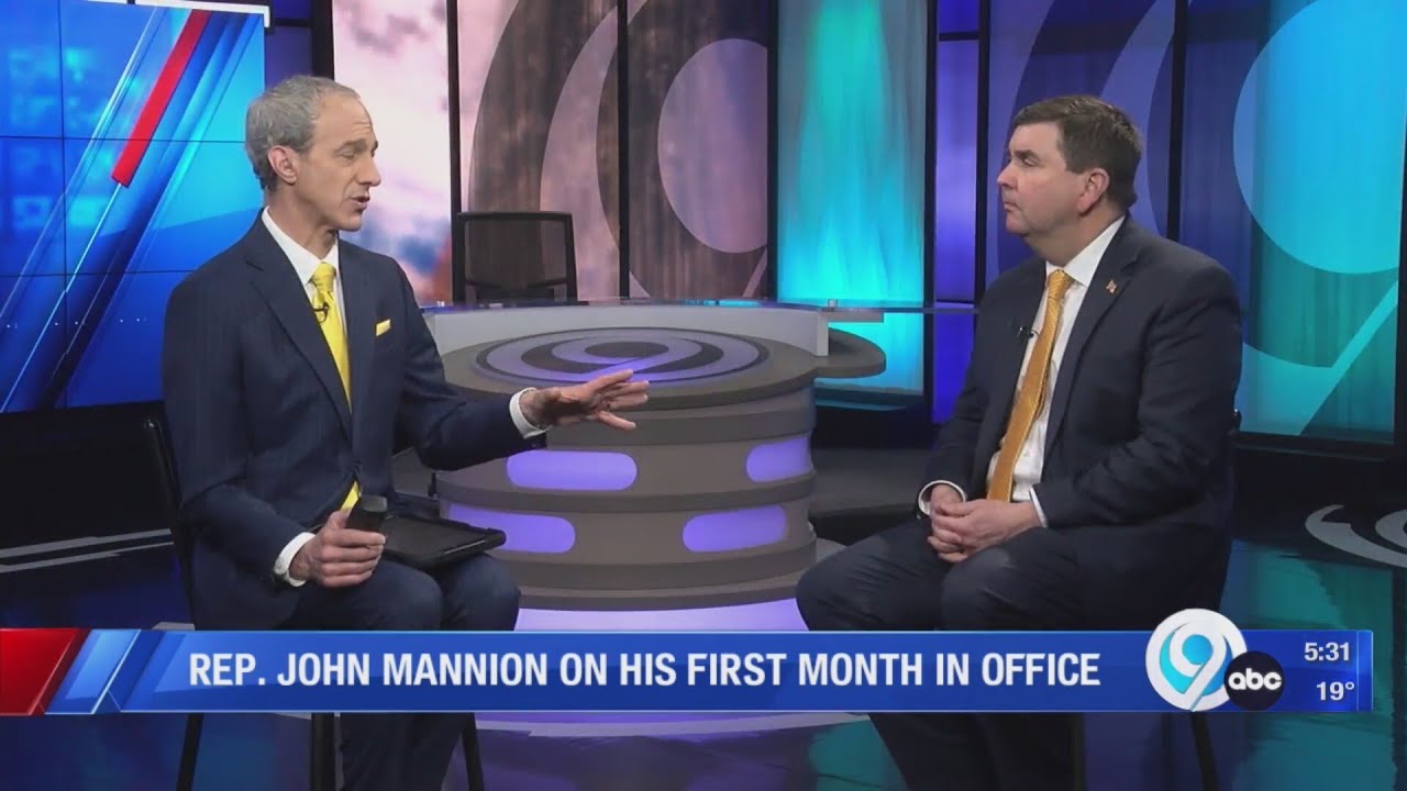 Rep. John Mannion on his first month in office - YouTube