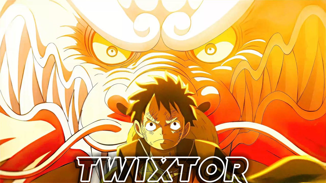 Luffy Split the sky Twixtor - YouTube